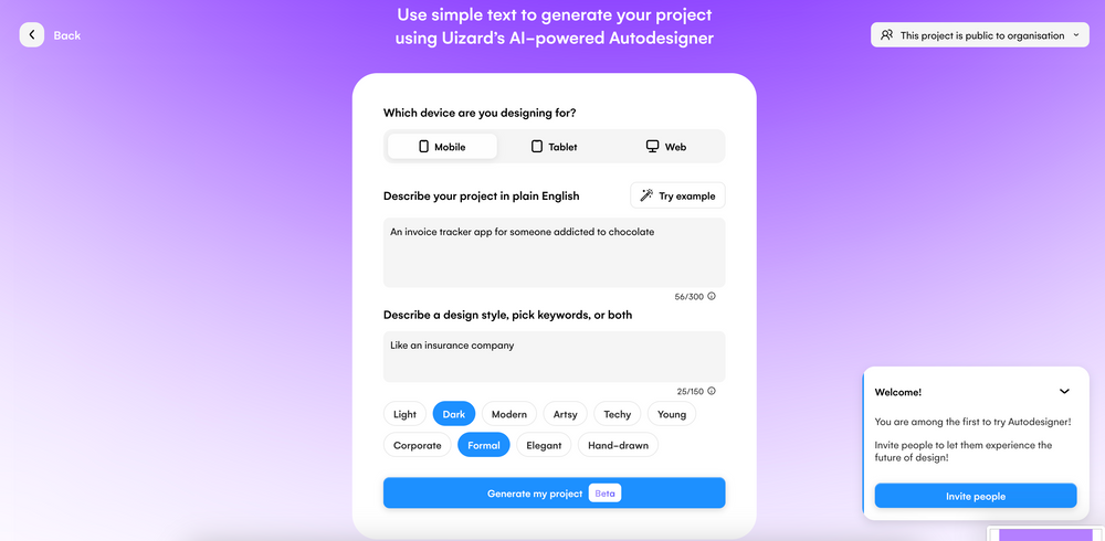 5 AI generated UI designs | AI UI design | Uizard