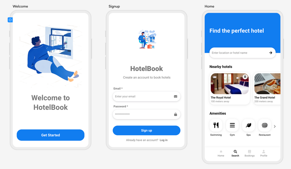 5 AI generated UI designs | AI UI design | Uizard