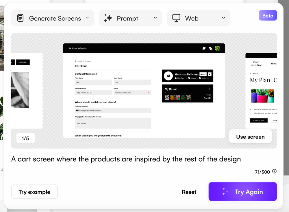 A Guide To Using Prompts In Uizard | AI Design | Uizard