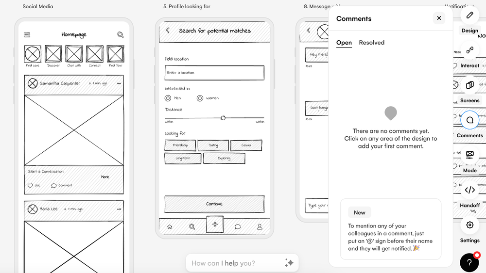 Text To Wireframe With Autodesigner | Uizard
