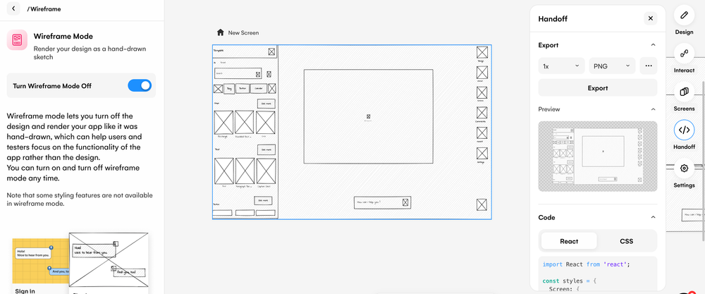 The Benefits Of Wireframe Mode For Product Teams | Uizard