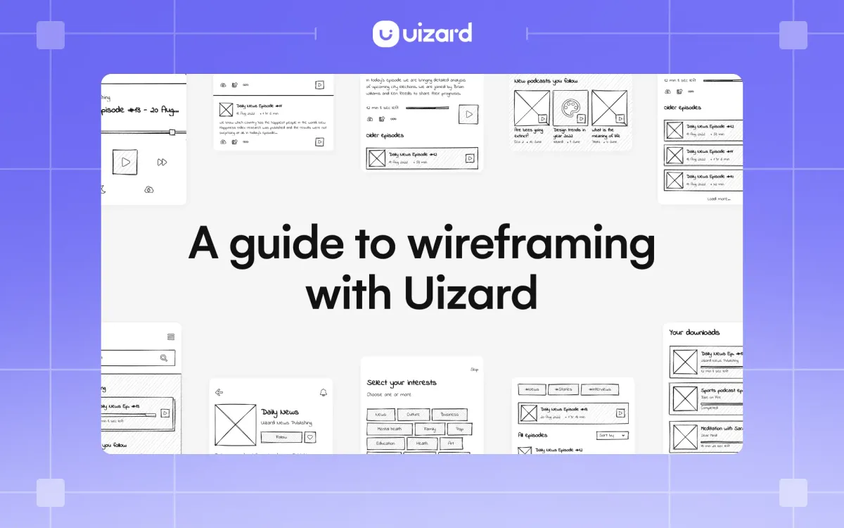 The Uizard Guide To Wireframes | Uizard