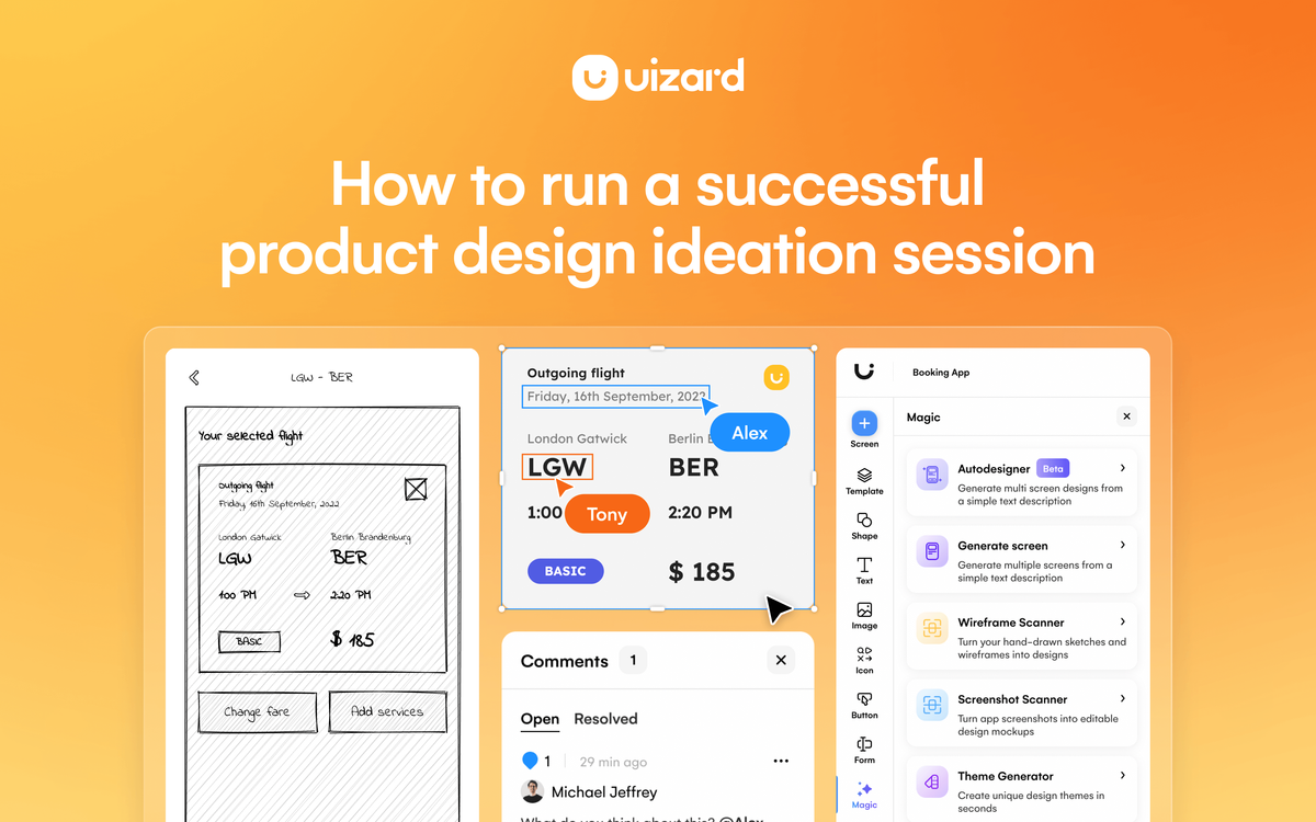How To Run A Product Design Ideation Session | Uizard