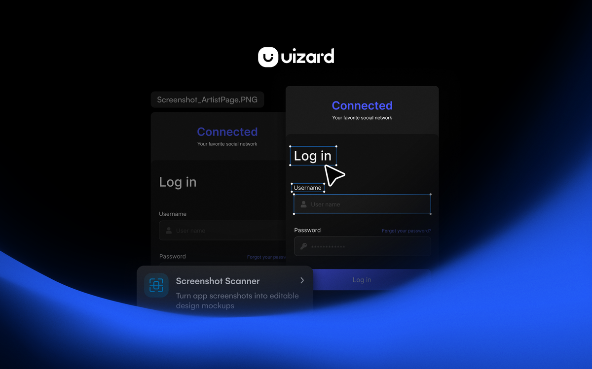 How To Use Screenshot Scanner | AI Design | Uizard