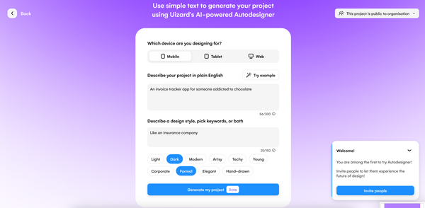 5 AI generated UI designs | AI UI design | Uizard