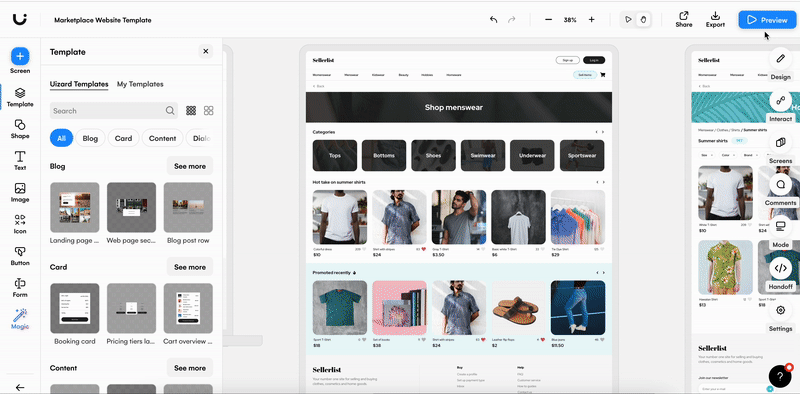 How To Design A Website Prototype | Web Design | Uizard