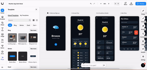 A Guide To Using Prompts In Uizard | AI Design | Uizard