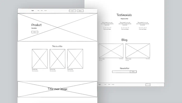 A Guide To Website Wireframing | Web Wireframing | Uizard