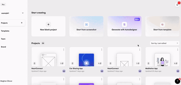 Text To Wireframe With Autodesigner | Uizard
