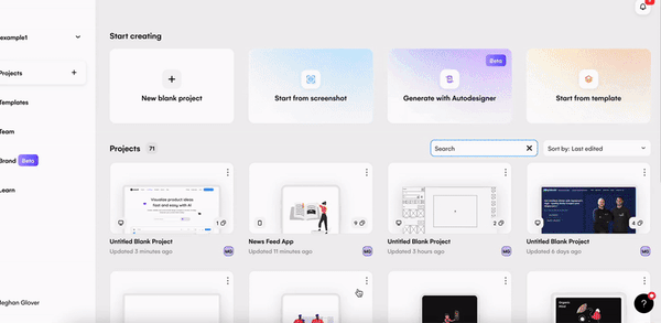 Create UI Designs With Text Prompts | AI Design | Uizard