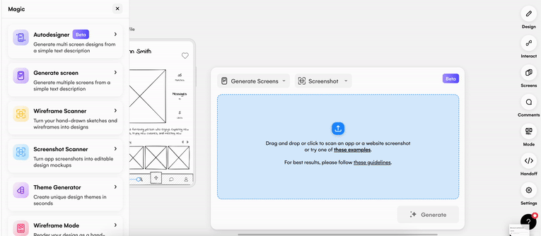A Guide To AI Wireframing | AI Design | Uizard