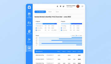 Employee Time Tracking Tablet App Template | Uizard