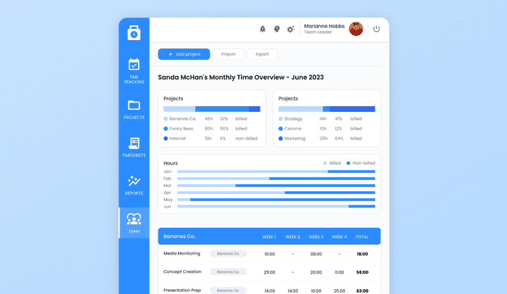 Employee Time Tracking Tablet App Template | Uizard
