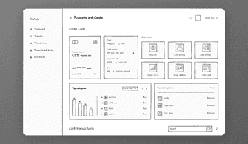 Banking Website Wireframe | Banking Web Wireframe | Uizard