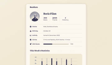 Book Reading App Template | Uizard