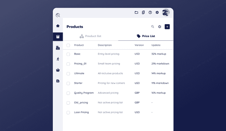 Purchase Order Management System Tablet App Template | Uizard