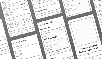 Banking App Wireframe | Banking App Wireframe Template | Uizard