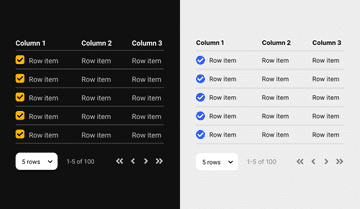Table UI Components | Table UI Design | Uizard