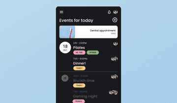 Calendar App Template | Calendar App UI Design | Uizard