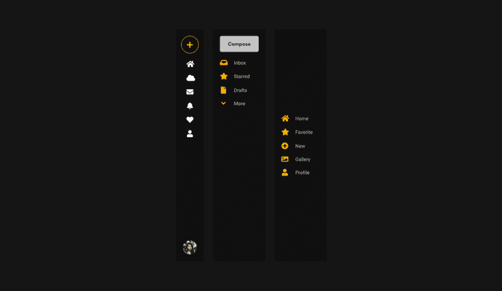 Panel UI Design | Panel UI Design Template | Uizard