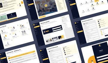 Employee Onboarding Web App Template | Onboarding Web App UI | Uizard