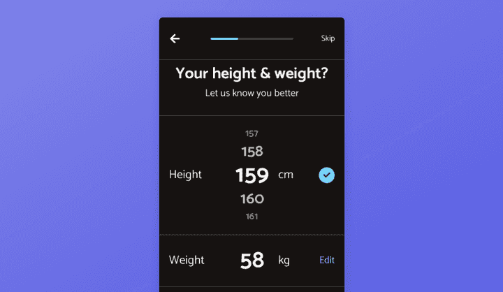 Fitness App UI Template | Fitness App Design | Uizard