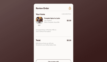 Loyalty App Template | Loyalty Rewards App Design | Uizard