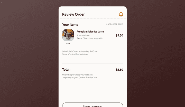 Loyalty App Template | Loyalty Rewards App Design | Uizard