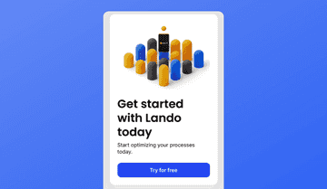 App Landing Page Template | Mobile App Landing Page Design | Uizard