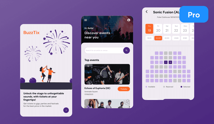 Movie Streaming Web App Template | Movie Web App Design | Uizard