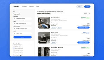 Hotel Booking Website Design Template | Uizard