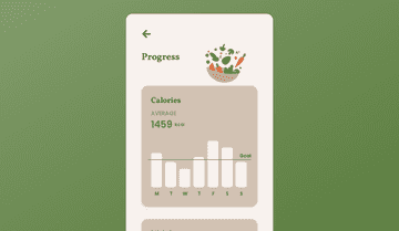 Calorie Counter UI Design Template | Uizard