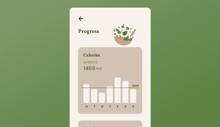 Calorie Counter UI Design Template | Uizard