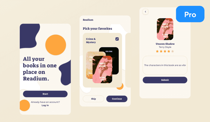 Expense Tracking Web App Template | Expense Tracking UI Design | Uizard