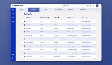 Company Intranet Web App Template | Uizard