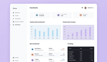 Online Banking Website Template | Banking Website Design | Uizard