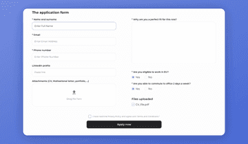 Job Finder Website Template | Job Search Web Design | Uizard