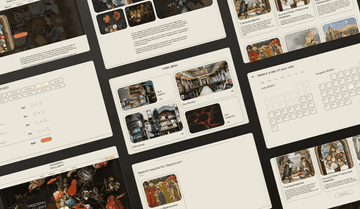 Museum Website Template | Museum Website Design | Uizard