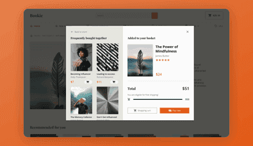 Book Store Website Template | Bookstore Website Design | Uizard