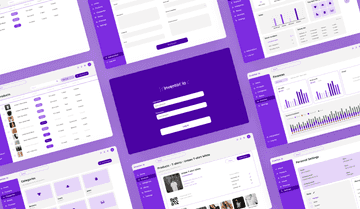 Inventory Web App Template | Inventory Web App Design | Uizard