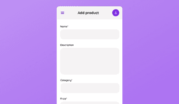 Inventory App Template | Inventory App UI Design | Uizard