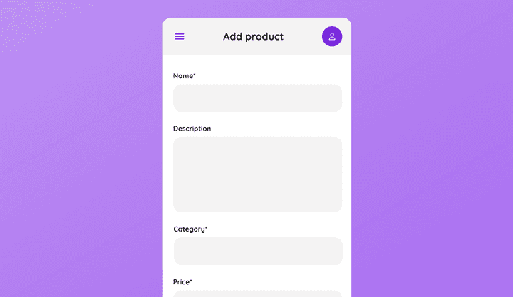 Inventory App Template | Inventory App UI Design | Uizard