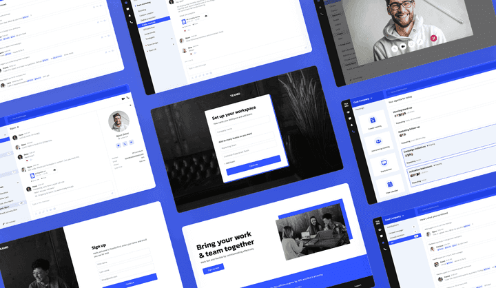 Messaging Web App Design Template | Uizard