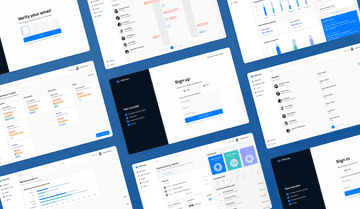 HR Web App Template | HRIS Website Design | Uizard