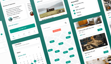 Home Rental App Template | Home Rental App Design | Uizard