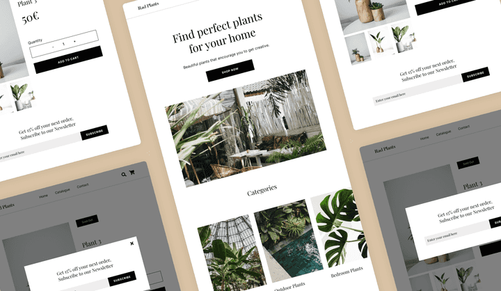 Ecommerce App UI Design Template | Uizard