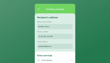 Package Delivery App Template | Parcel Delivery App UI Design | Uizard