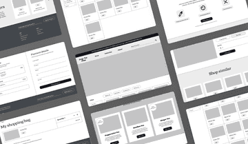 Ecommerce Website Wireframe Template | Uizard