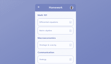 Study App UI Design Template | Uizard