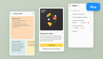 To Do List App UI Design Template | Uizard